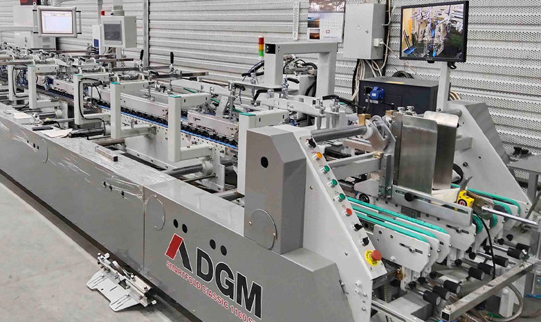 Фальцевально-склеивающая линия DGM установлена в Краснодаре - Printdaily
